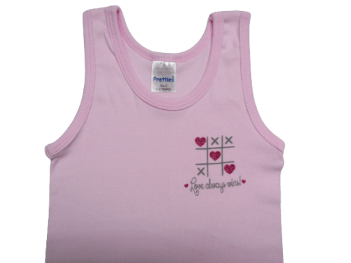 PRETTY BABY ΠΑΙΔΙΚΟ ΑΜΑΝΙΚΟ ΦΑΝΕΛΑΚΙ LOVE 1441 – ροζ - Παιδικά ρούχα ...